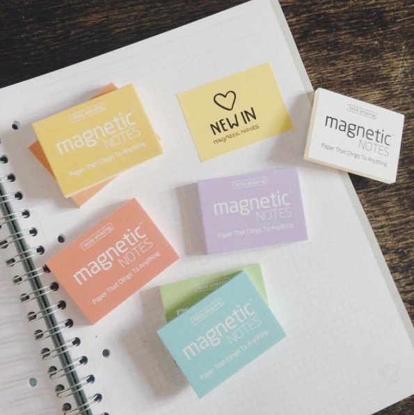 Magnetic Notes S - Kompakte Notizen für jede Gelegenheit (7cmx5cm ...