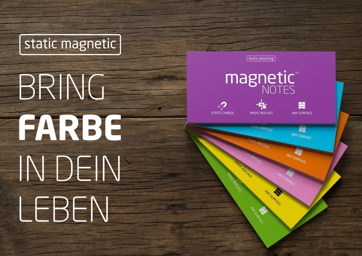 Magnetic Notes L - Große Notizen für große Ideen (20cmx10cm ...